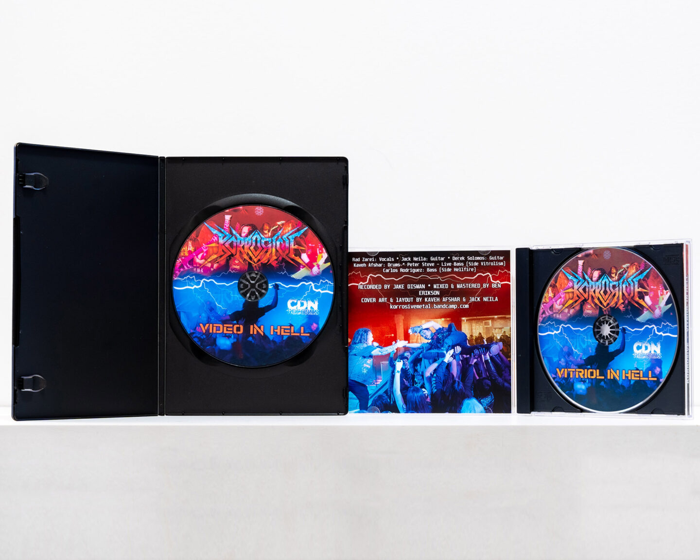 Korrosive - Video In Hell Bundle (CD + DVD) | CDN Records Shop