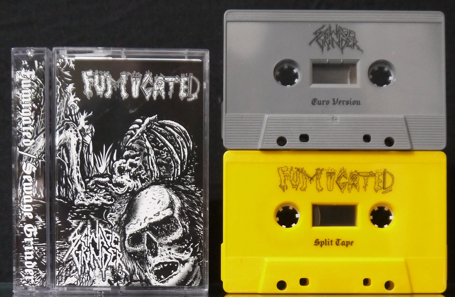 Fumigated / Sewage Grinder - Split (Cassette) | CDN Records Shop